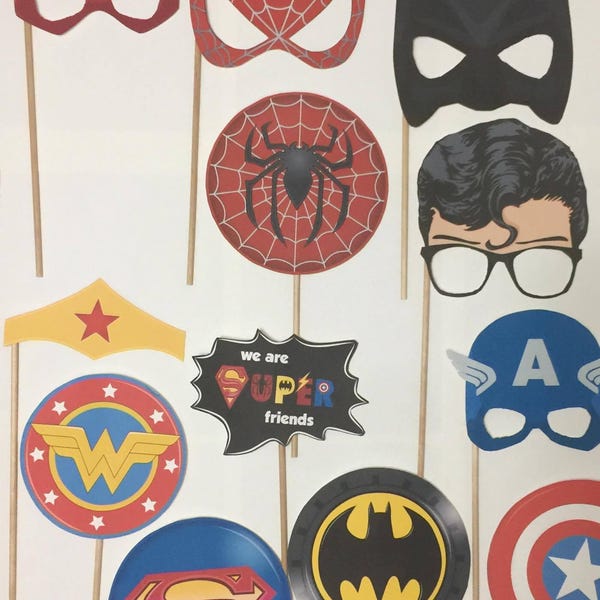 Superhero Props - Etsy