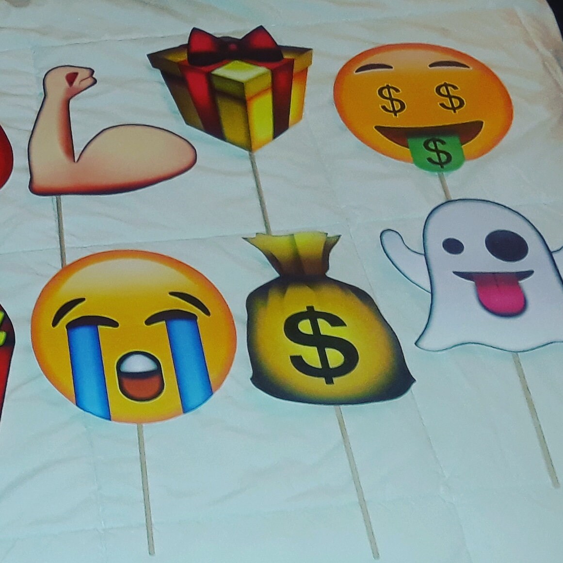 Emoji Photo Booth Props Great Gift Idea Emoji Party Emoji - Etsy