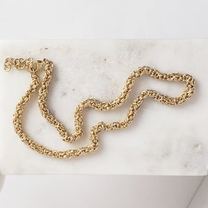 Iconic Byzantine Chain Necklace, Byzantine Chainmail, Jewelry Gifts ...
