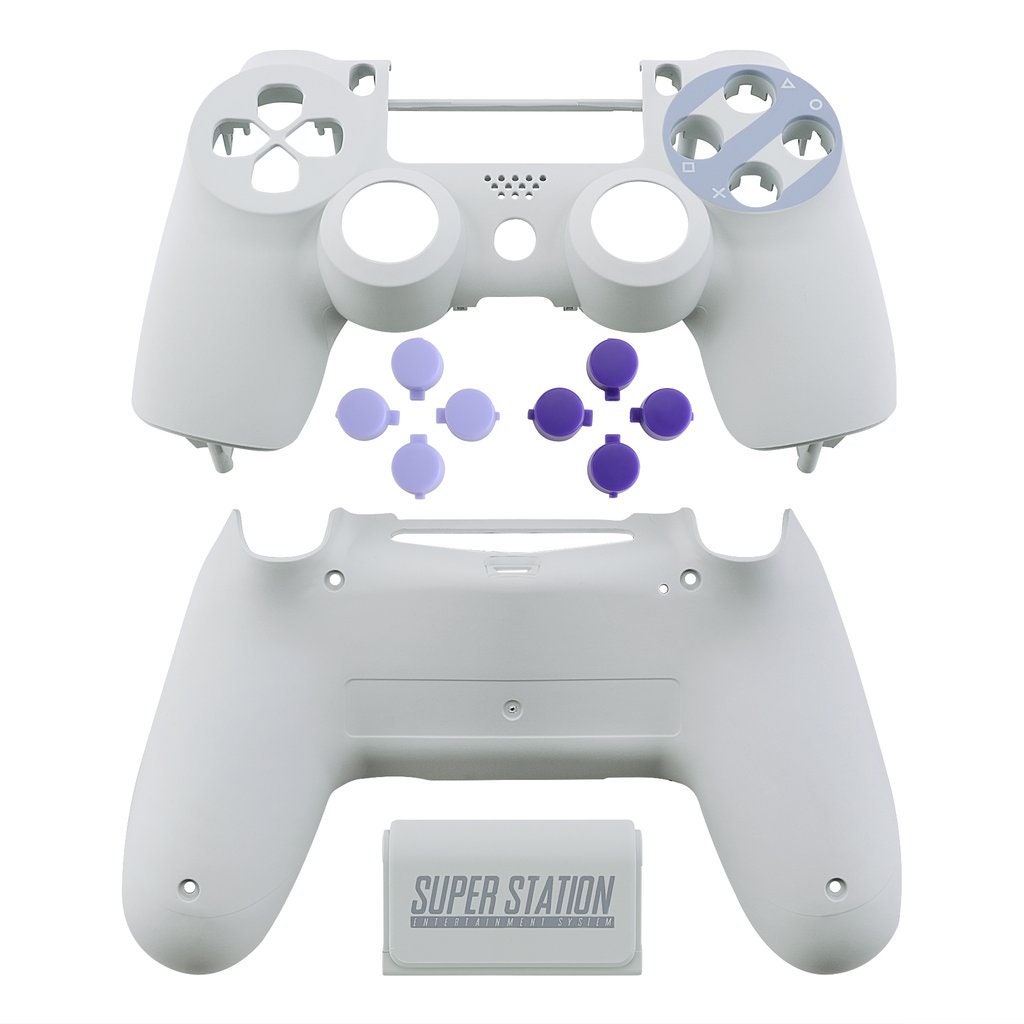 Classics SNES Style Front Back Shell W/ Touchpad for PS4 Slim - Etsy