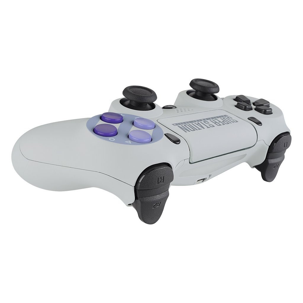 Classics SNES Style Front Back Shell W/ Touchpad for PS4 Slim - Etsy