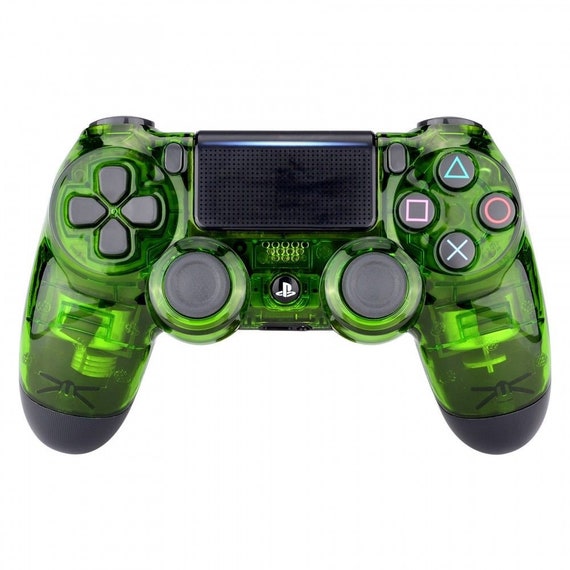 Transparent Clear Green Front Housing Shell Cover for PS4 Slim | Etsy
