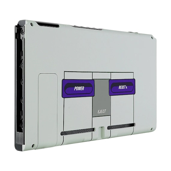 SNES Back Plate for Nintendo Switch Console Ns Handheld - Etsy