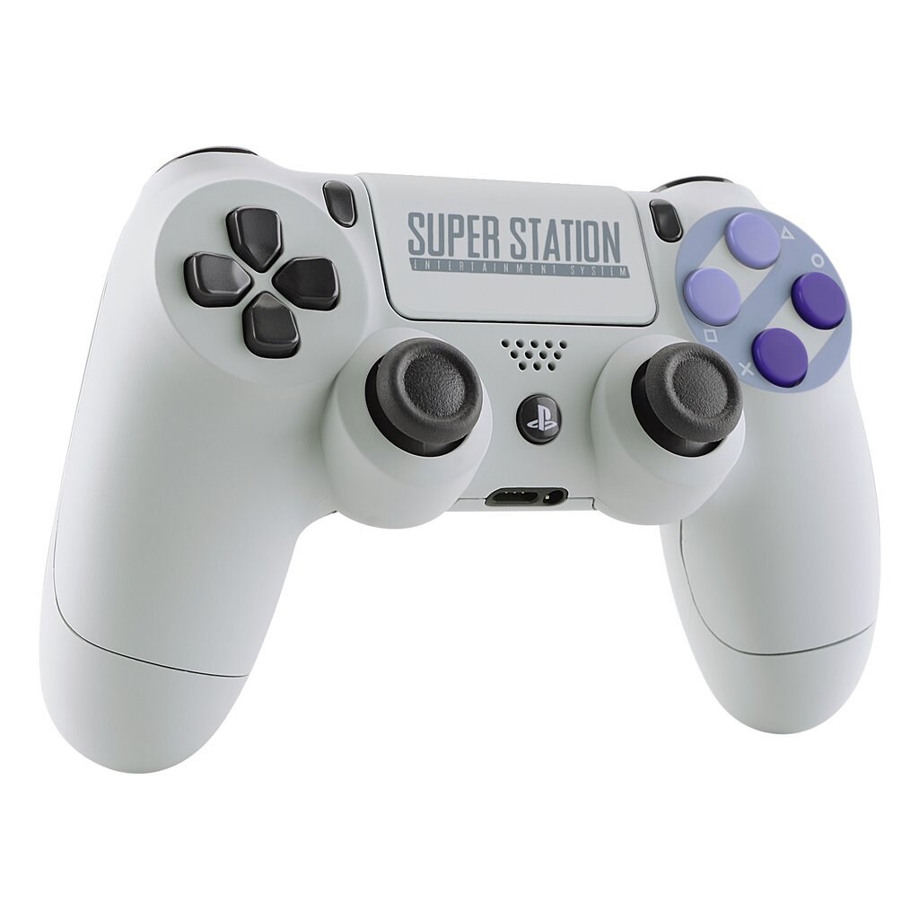 Classics SNES Style Front Back Shell W/ Touchpad for PS4 Slim - Etsy