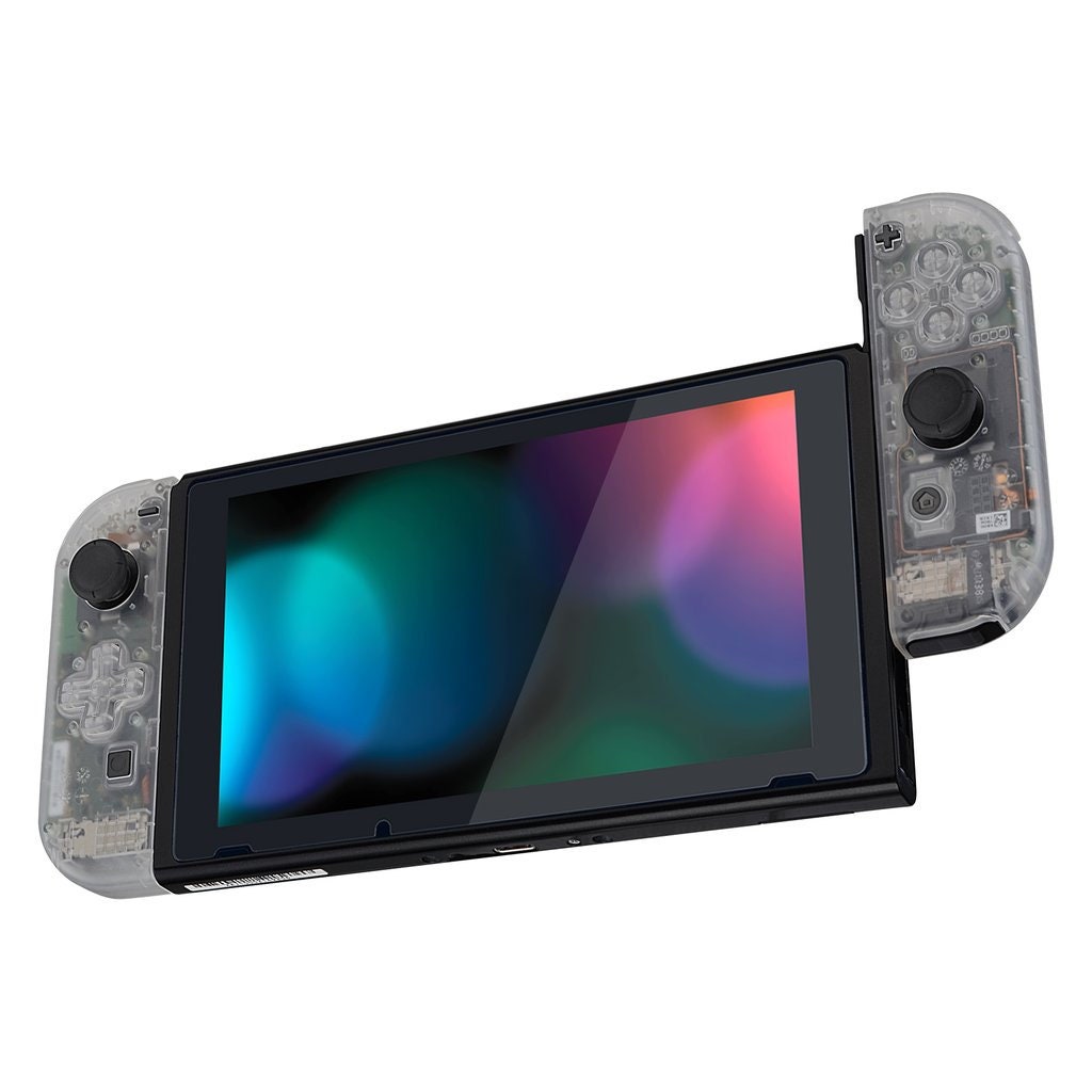 Clear Transparent Joycon Controller (D-PAD Version) Housing With Full ...