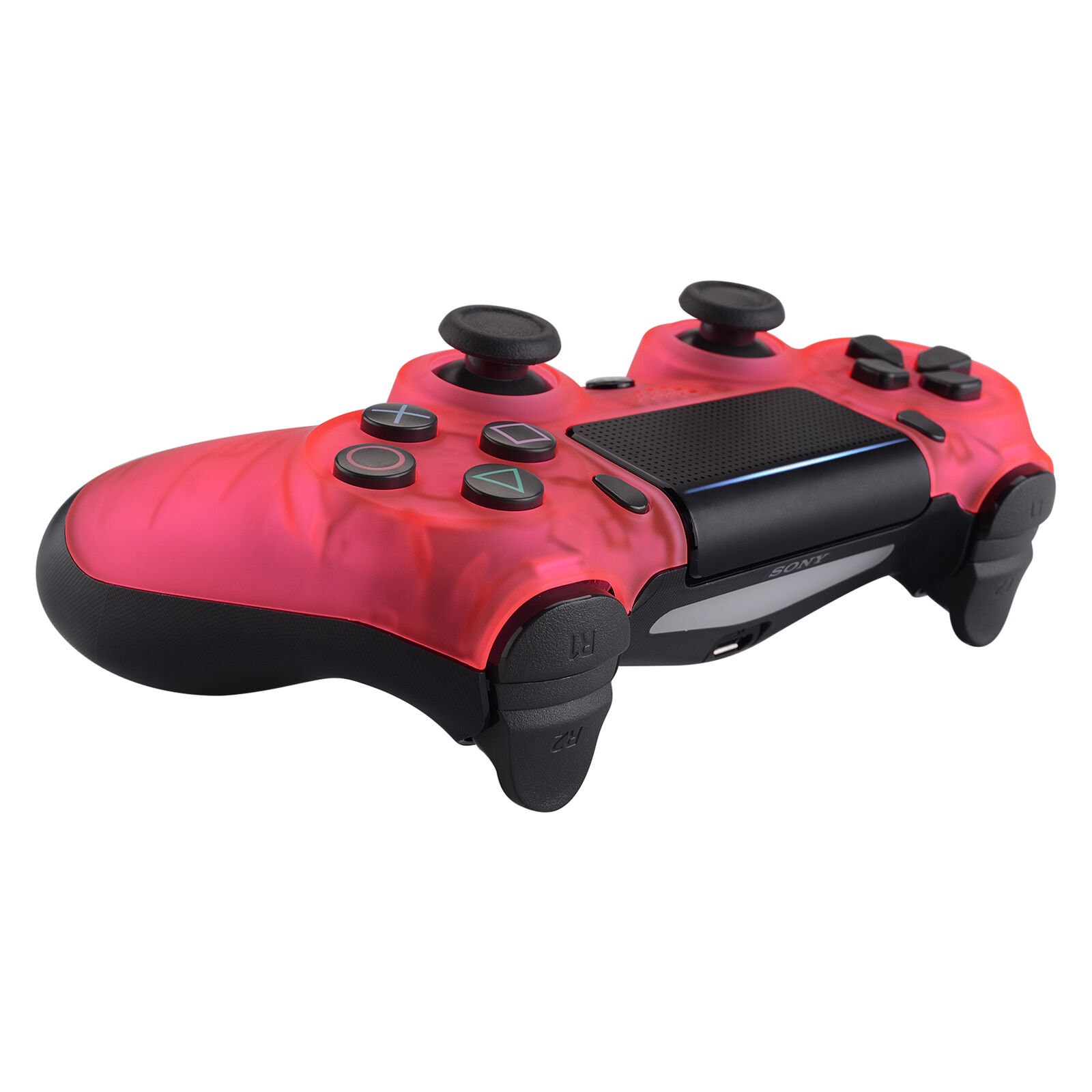 Foggy Clear Pink Faceplate Front Housing Shell for PS4 Slim | Etsy