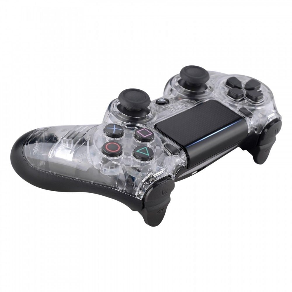 Transparent Clear Front Housing Shell Cover for PS4 Slim PS4 Pro ...