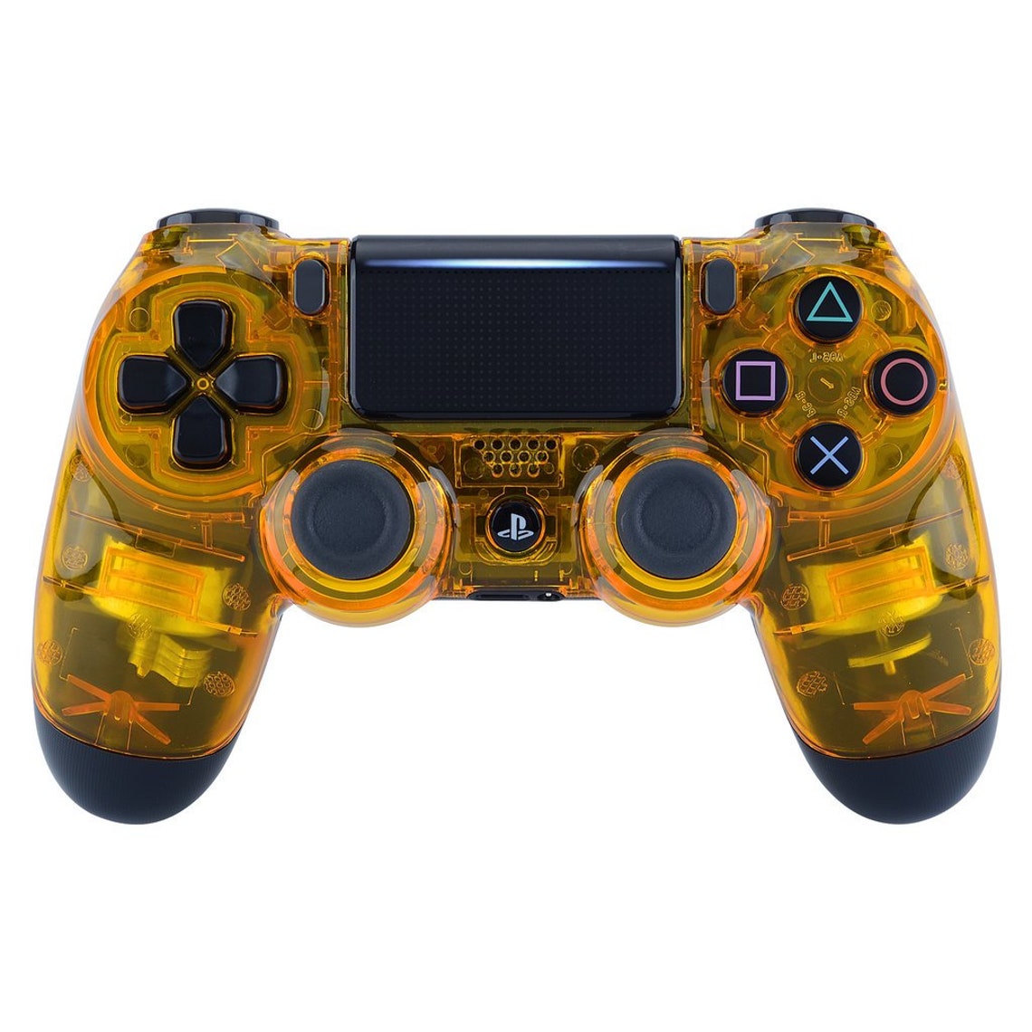 Transparent Clear Yellow Front Housing Shell Cover for PS4 - Etsy