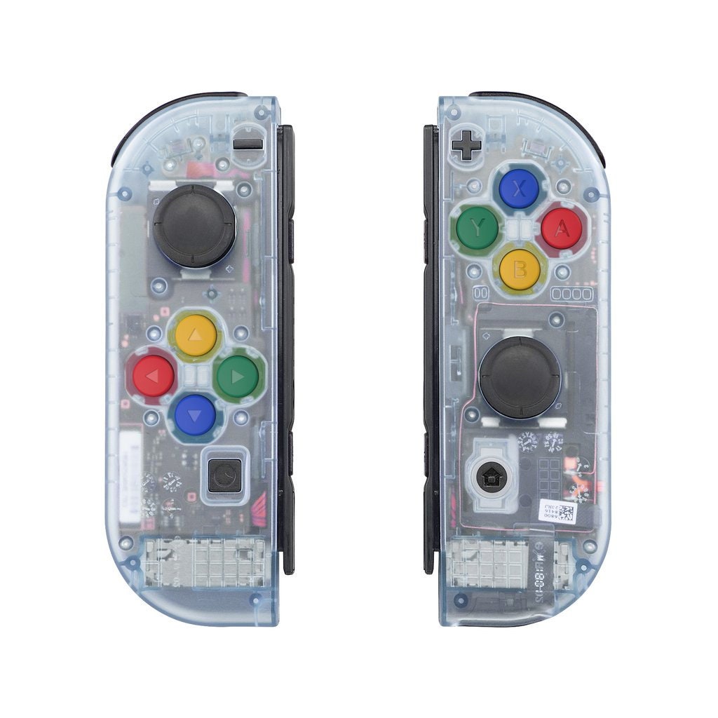 Transparent Clear Joycon Handheld Controller Housing With Full | Etsy