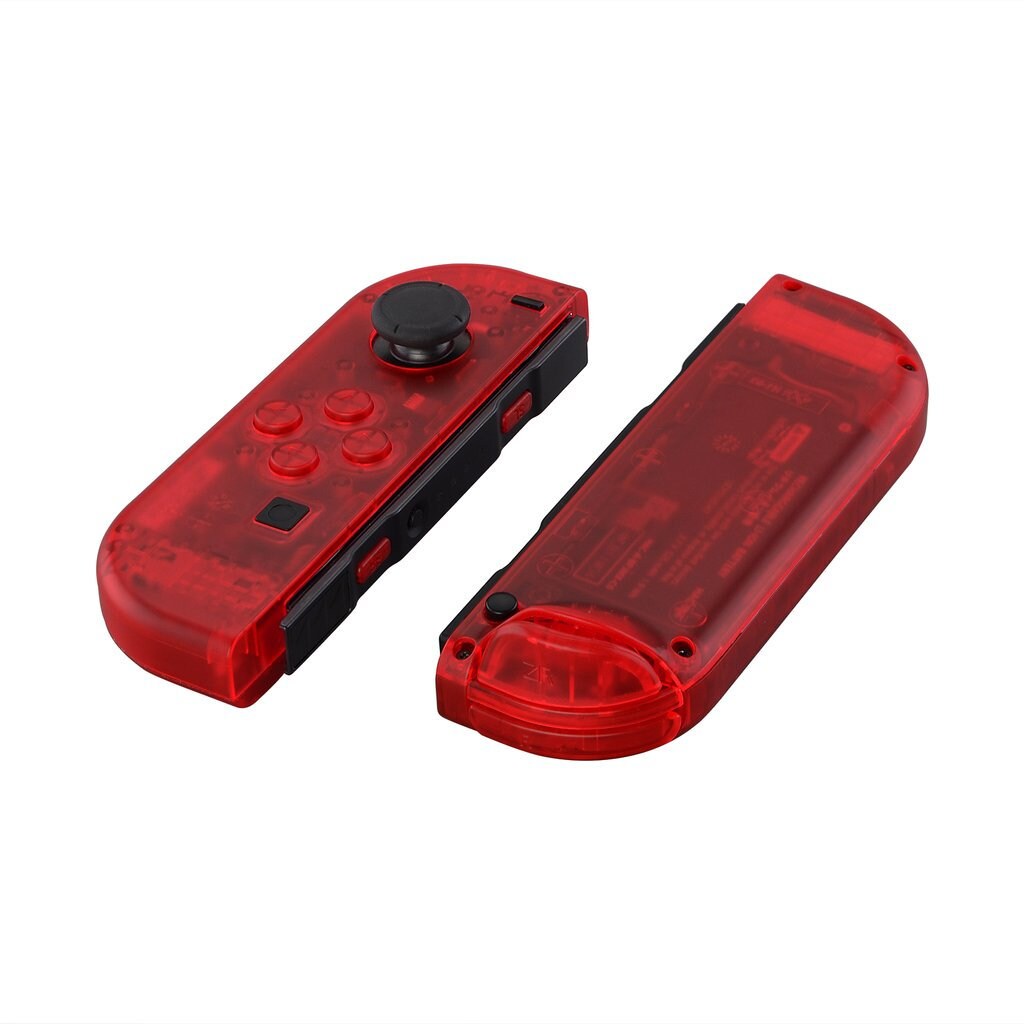 Transparent Clear Red Joycon Handheld Controller Housing With - Etsy