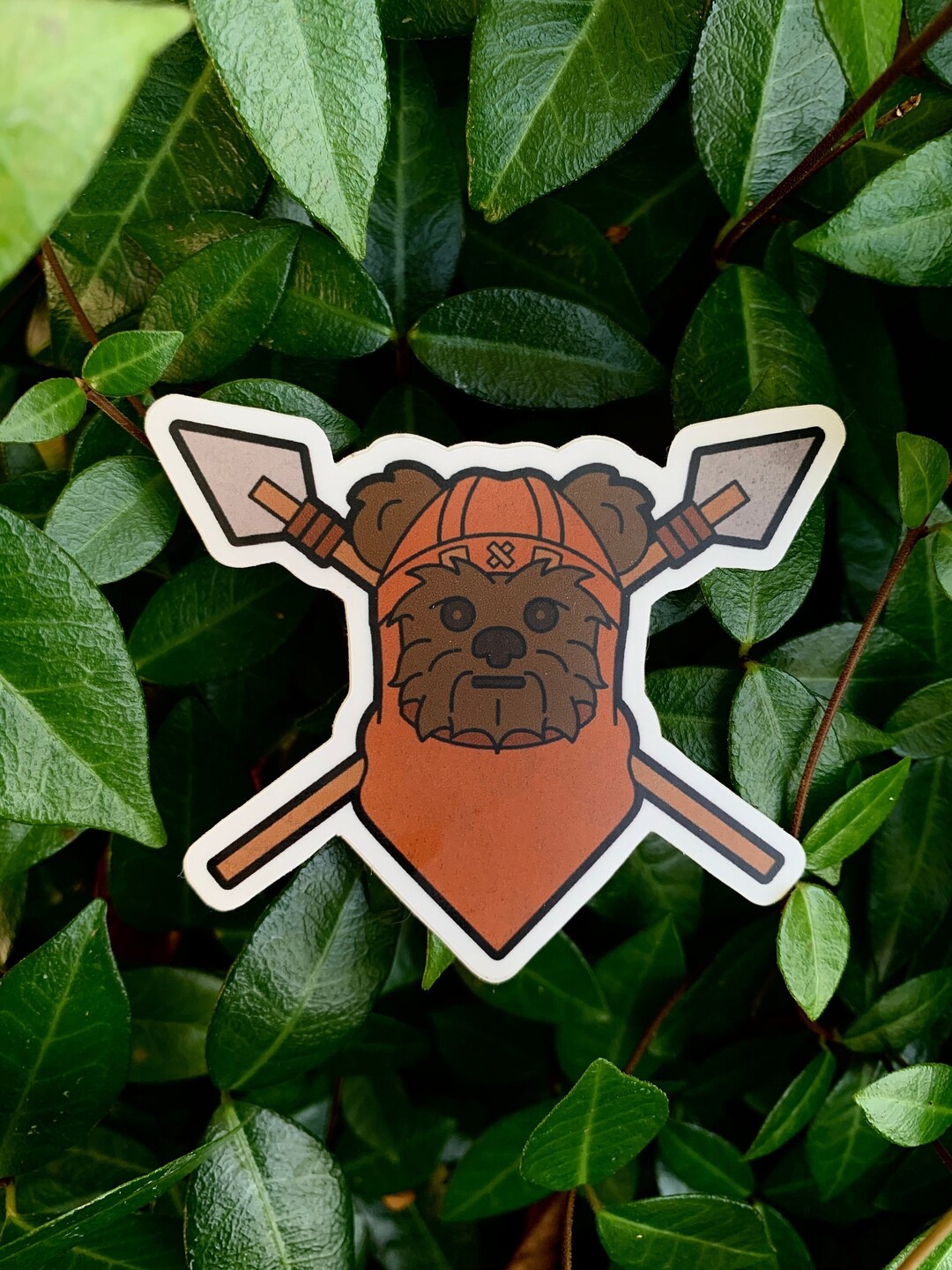 Ewok Vinyl Sticker - Etsy