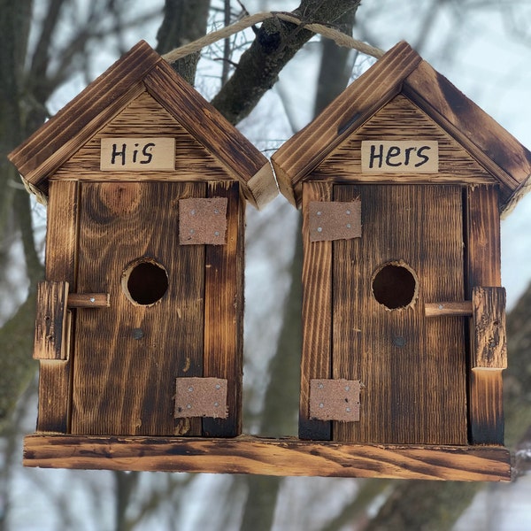 Rustic Birdhouse - Etsy