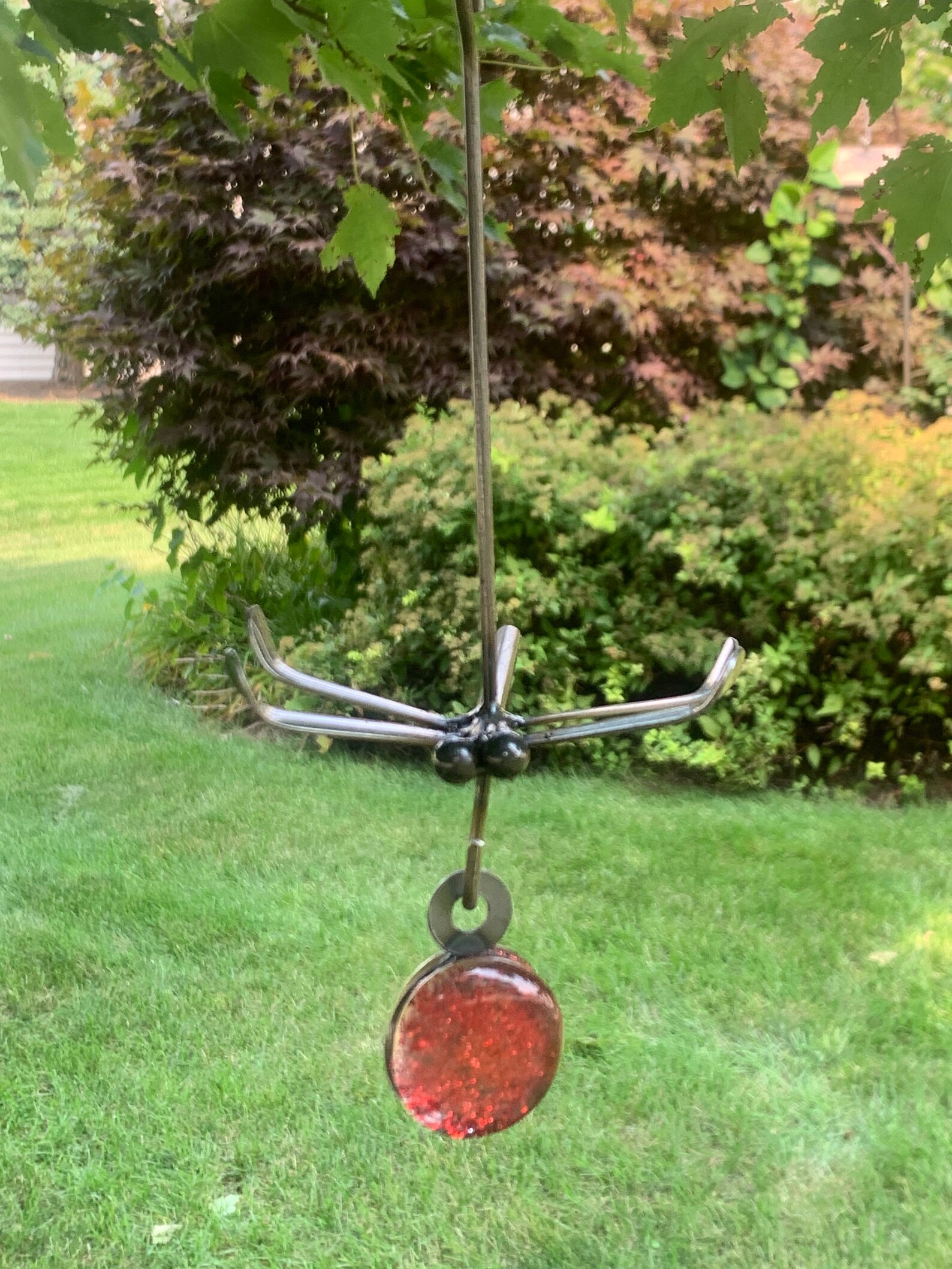 Dragonflydragonfly Red Gem Spoon Hangergarden - Etsy