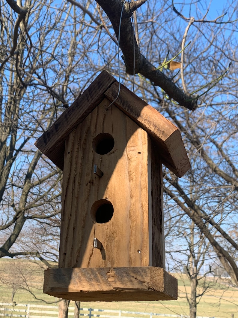 Rustic Birdhouse Rustic Home Decorbird Housefarmhouse | Etsy