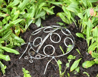 Metal Ladybug Art | Etsy