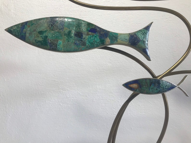 Modernist Fish Sculpture by Los Castillo Mid Century Modern - Etsy