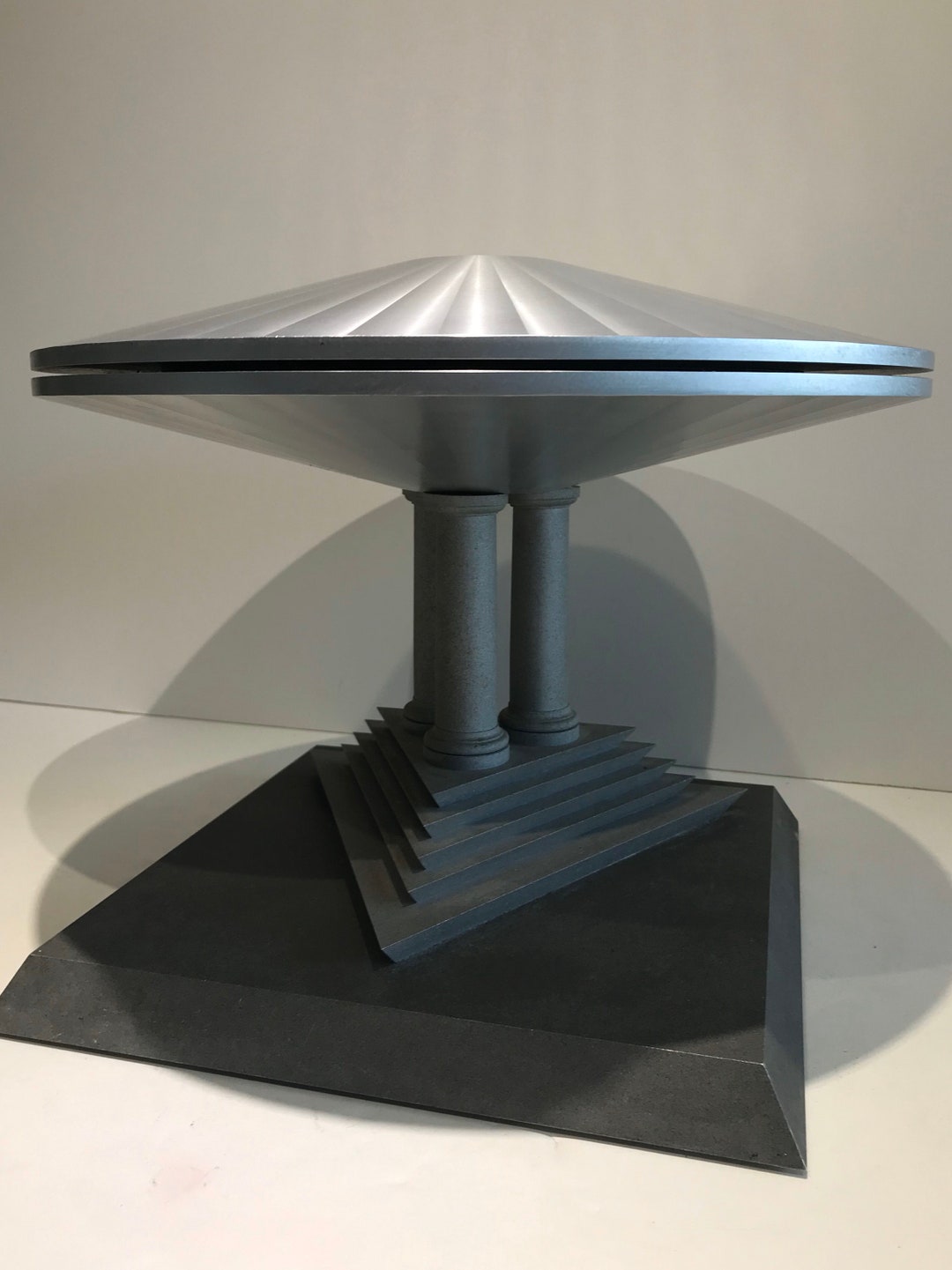 Signed Machine Age Geometric Sculpture Mid Century Modern - Etsy