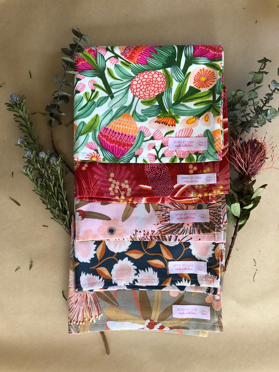 Australian Natives Tea Towels - Etsy