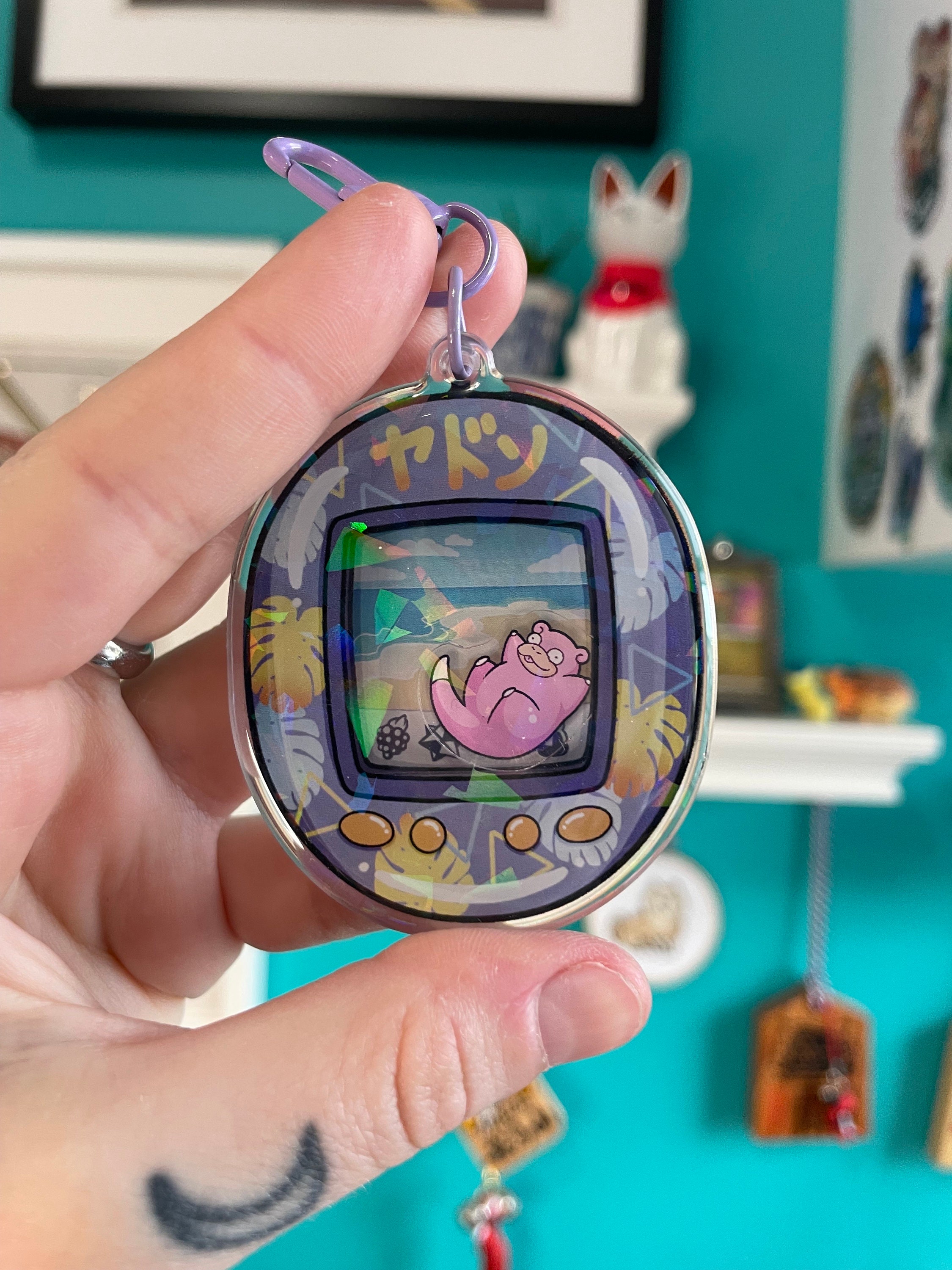 Tamagotchi Pikachu Shaker Keychain - Etsy