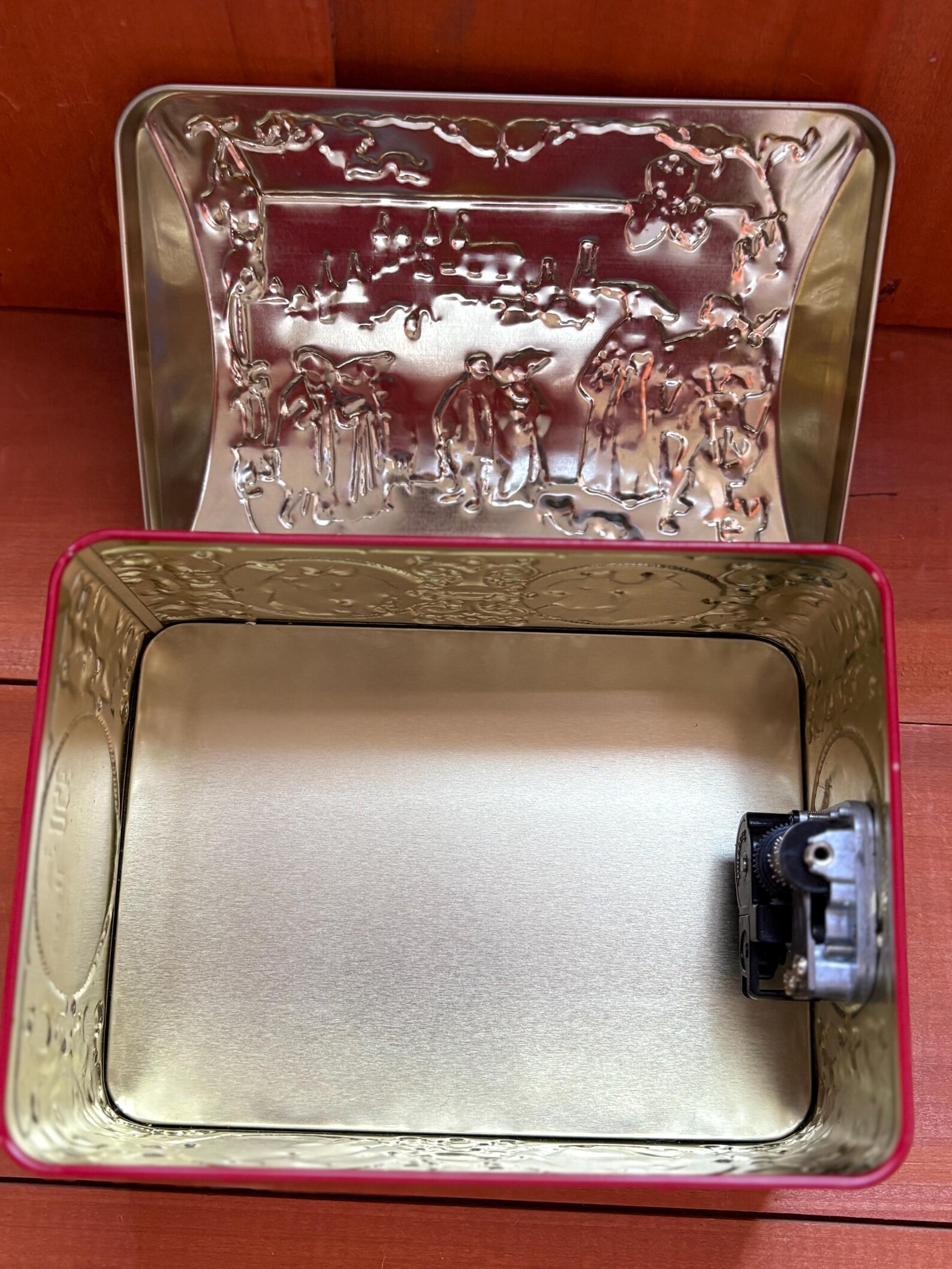 Vintage German Music Box Tin Collection Nürnberg & Lebkuchen Motifs ...