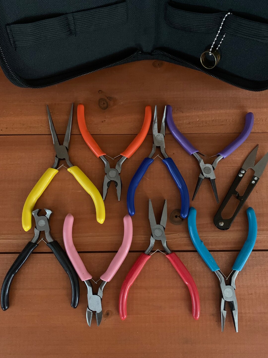 8 Pieces Plier Set Multi-use DIY Arts & Crafts Jewelry Wire Working ...