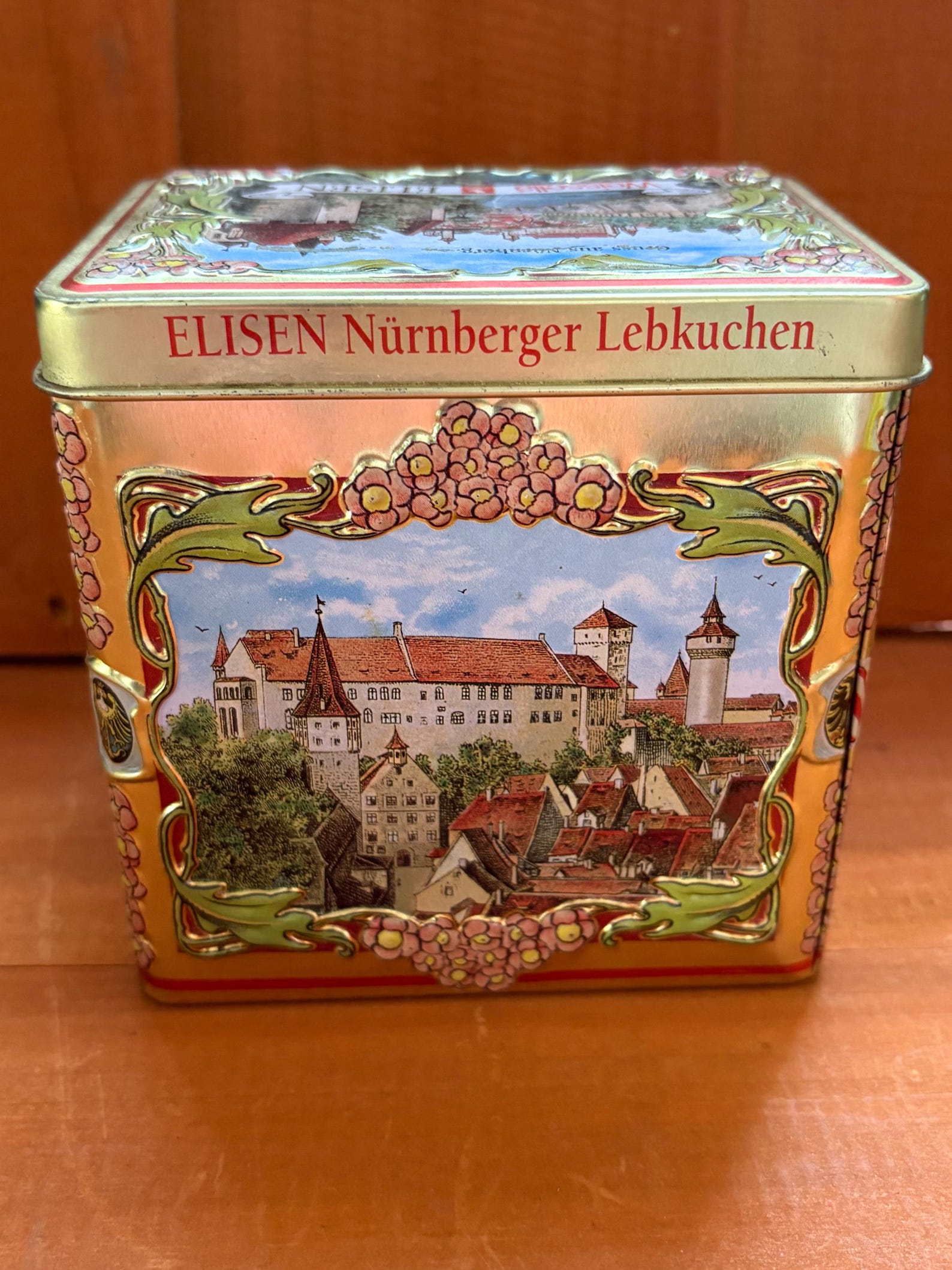 Vintage German Music Box Tin Collection Nürnberg & Lebkuchen Motifs ...
