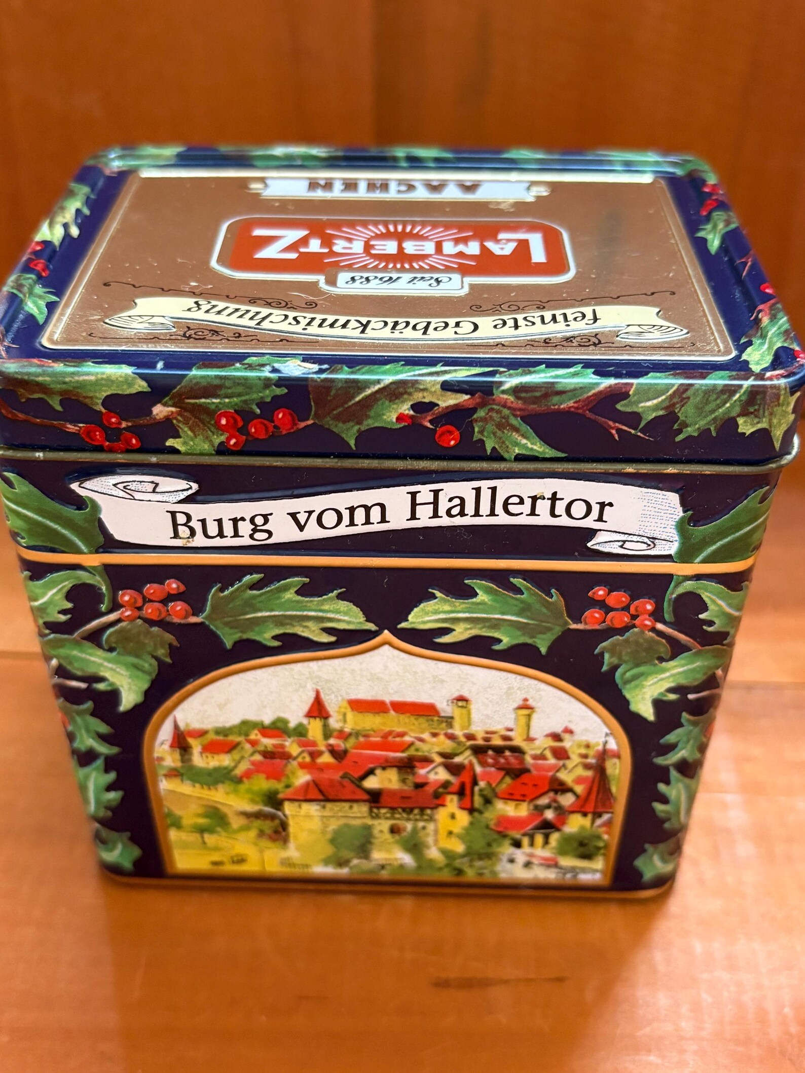 Vintage German Music Box Tin Collection Nürnberg & Lebkuchen Motifs ...