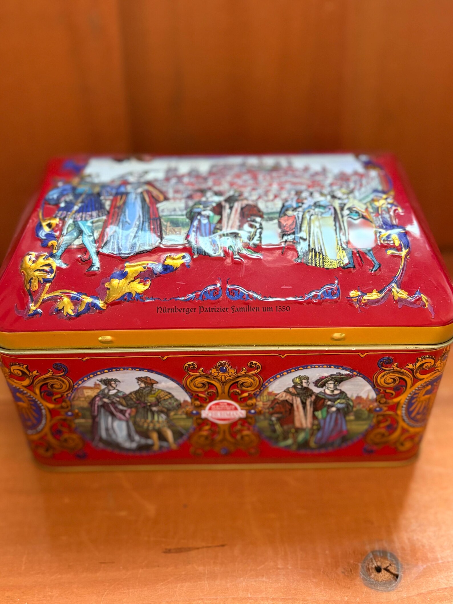 Vintage German Music Box Tin Collection Nürnberg & Lebkuchen Motifs ...