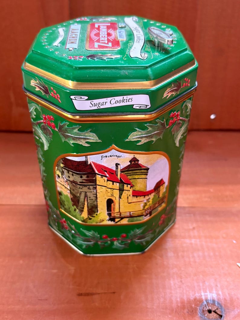 Vintage German Music Box Tin Collection Nürnberg & Lebkuchen Motifs ...