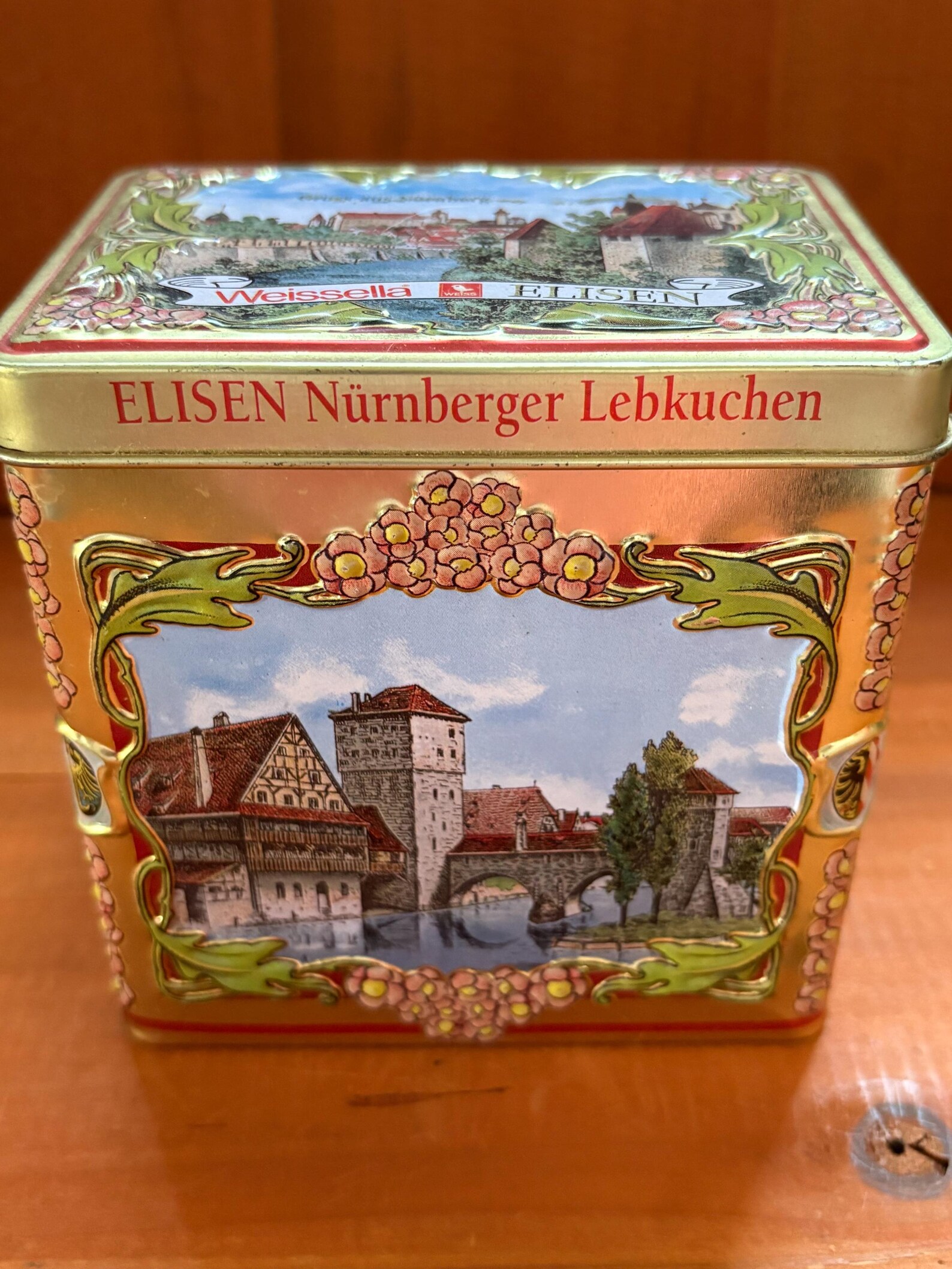 Vintage German Music Box Tin Collection Nürnberg & Lebkuchen Motifs ...