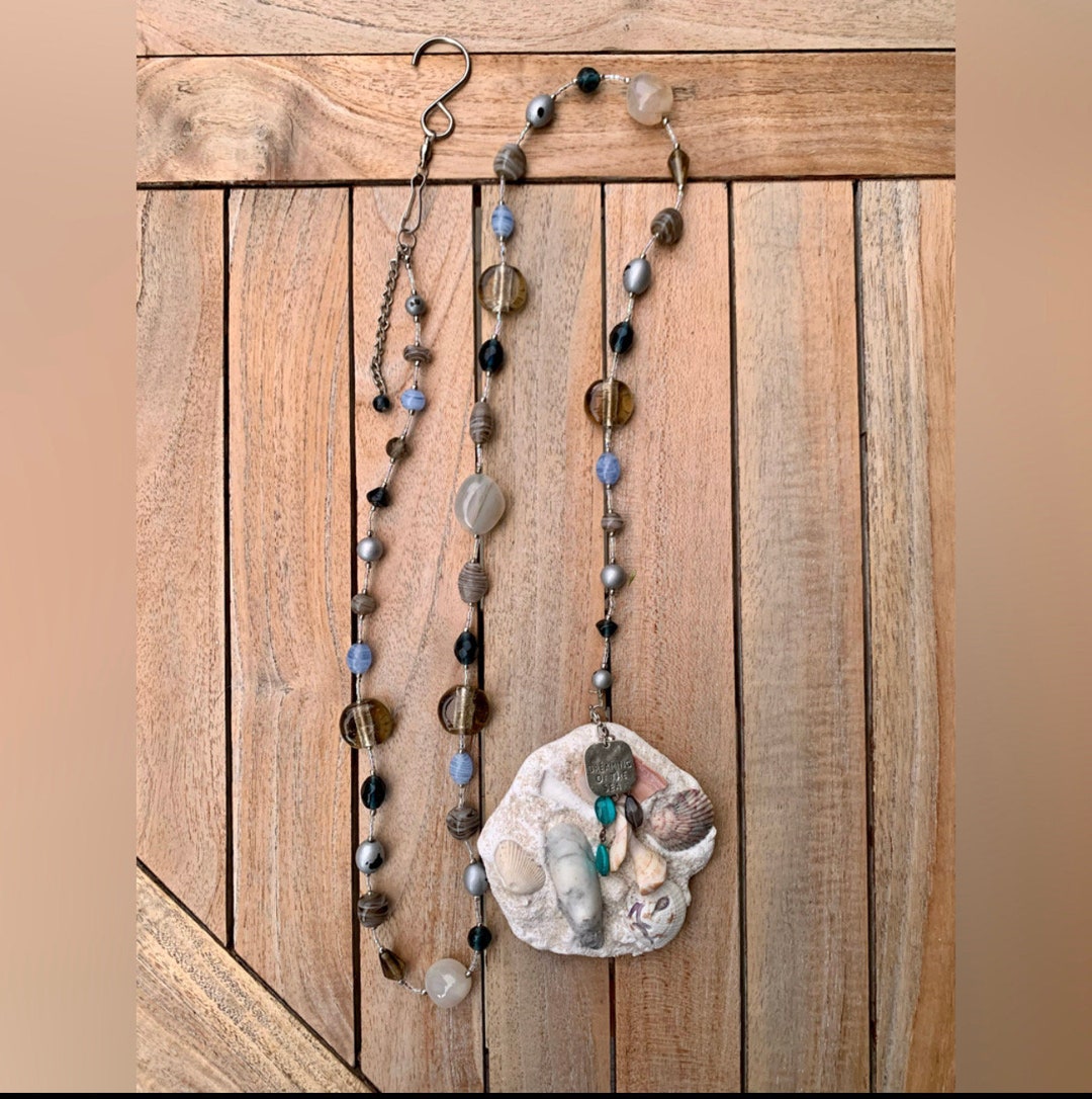 Sea Shells Dreaming of the Sea 5 Ft. Beaded Strand Sun Catcher - Etsy