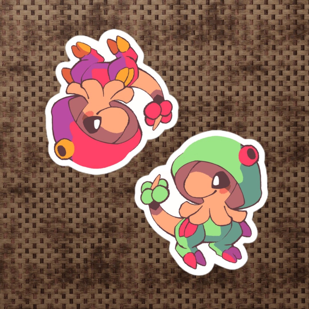 Breloom Sticker - Poke Sticker - Cute Video Game Sitcker - Etsy