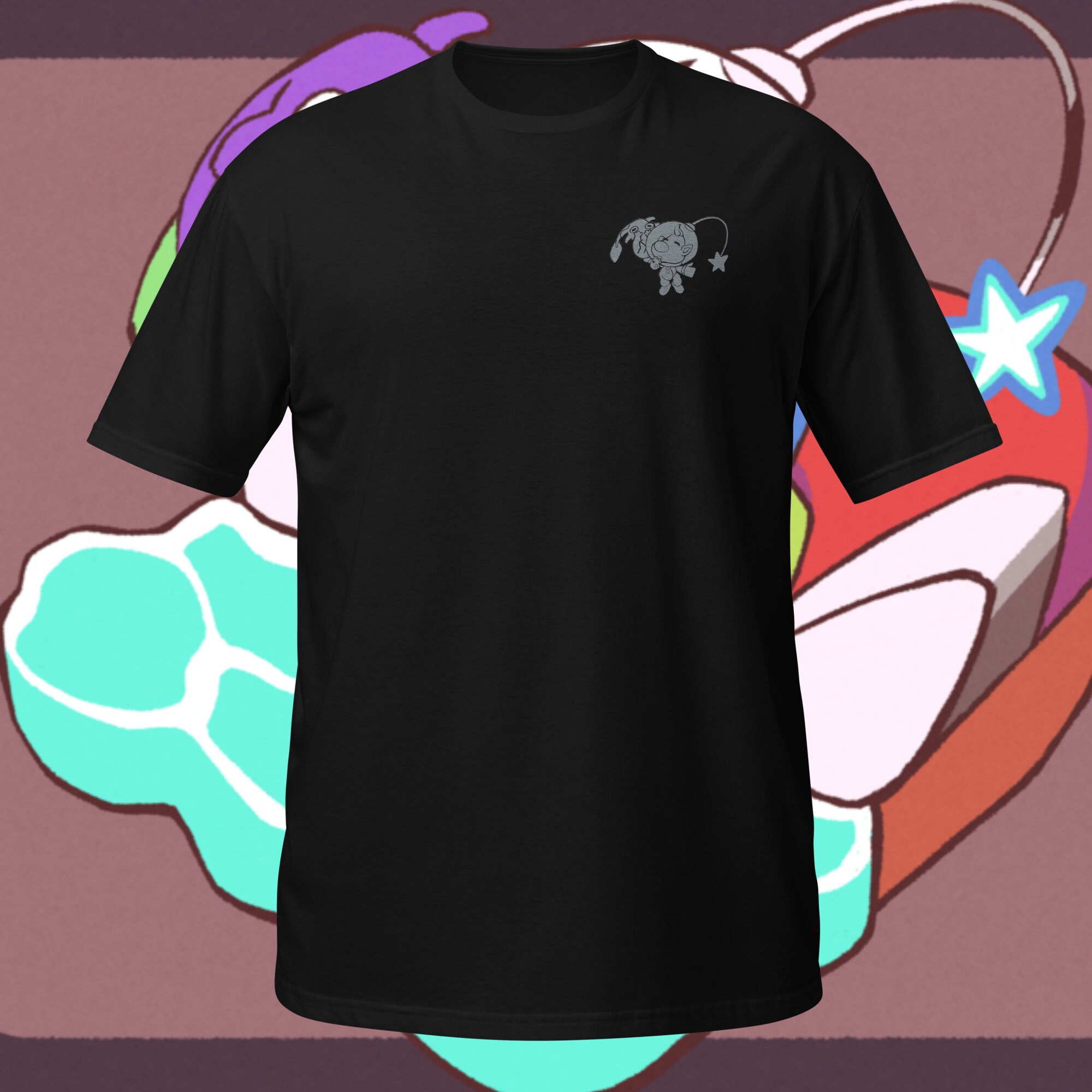 Pikmin Louie Hoopin Pikmin T-shirt Embroidered Pikmin Shirt Embroidery ...