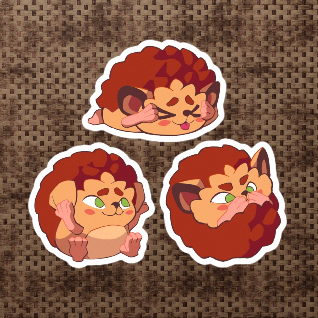 Cute Hedgehog Stickers - Speak No Evil - See No Evil - Hear No Evil ...