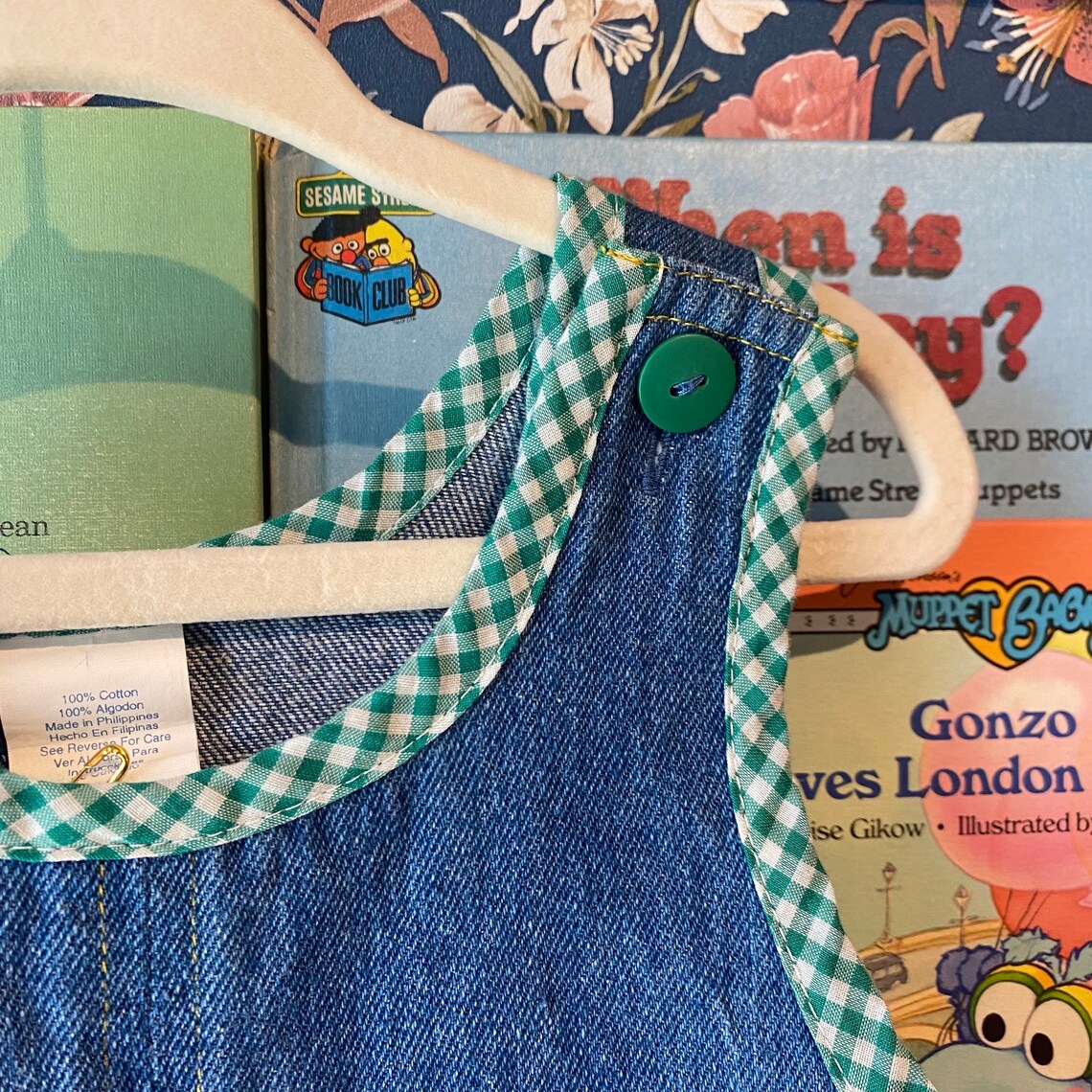 Vintage Jean Dress Ragdoll Raggedy Ann 12-18 Months - Etsy