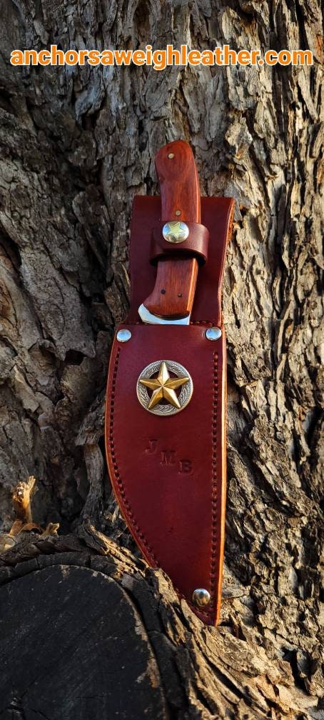 Custom Leather Knife Sheath - Etsy