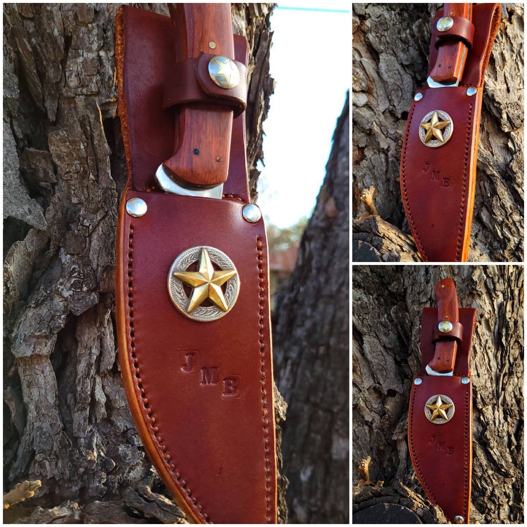 Custom Leather Knife Sheath - Etsy