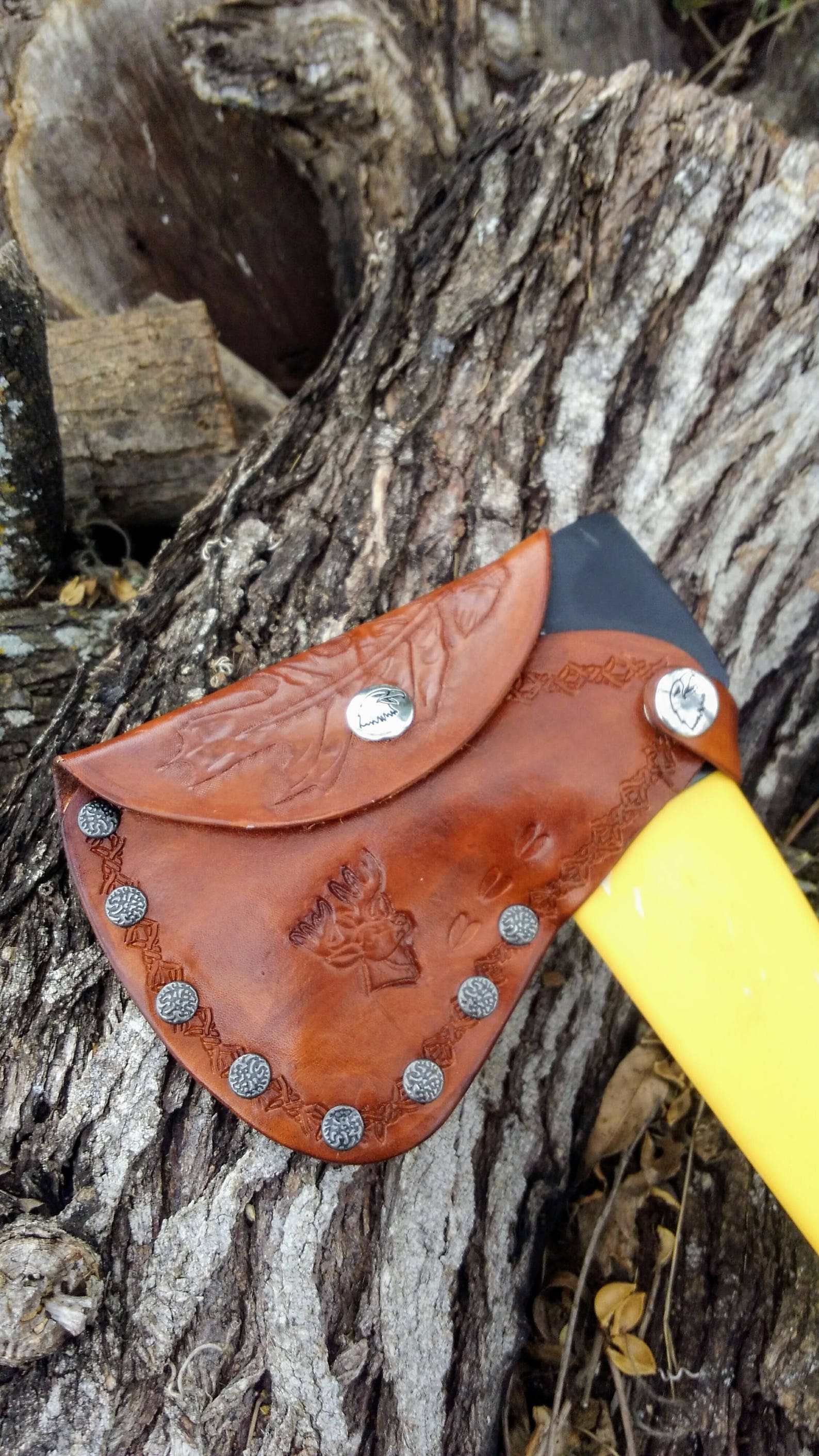 Leather Hatchet Sheath - Etsy