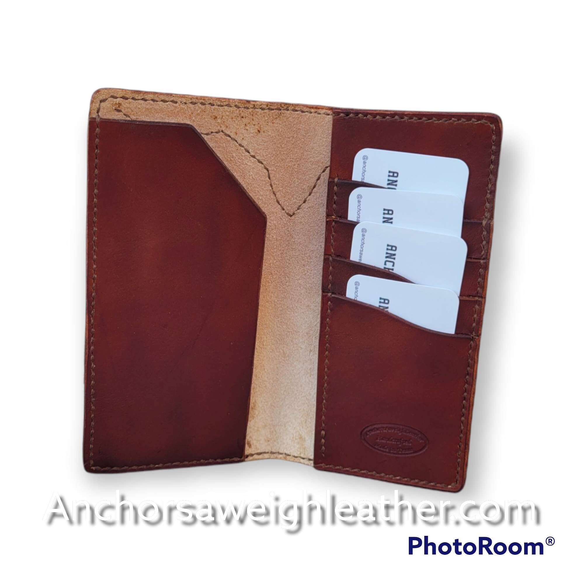 Custom Leather Long Wallet Roper Wallet EDC Wallet - Etsy