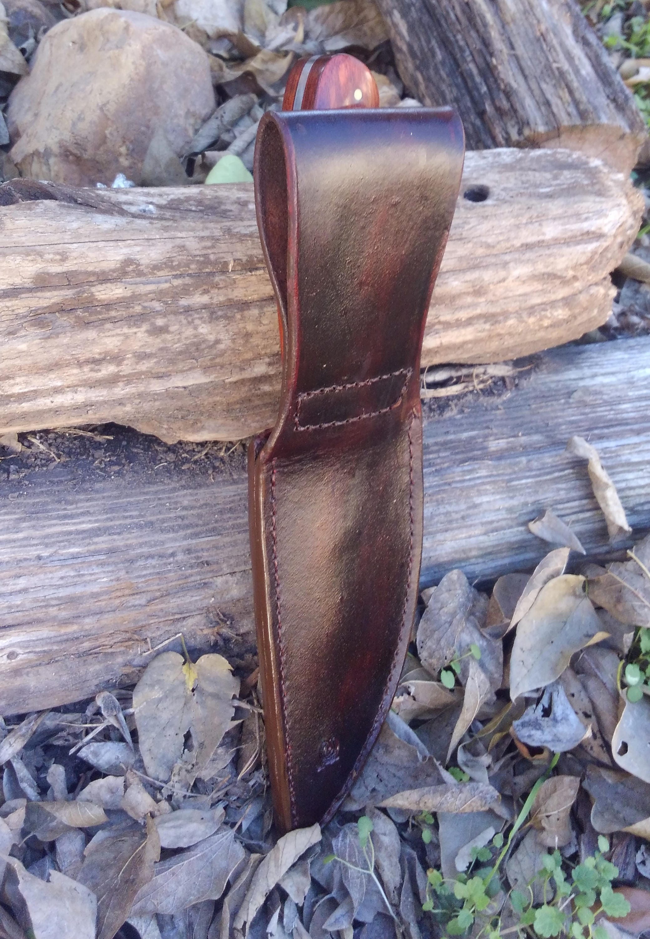 Custom Leather Knife Sheath - Etsy