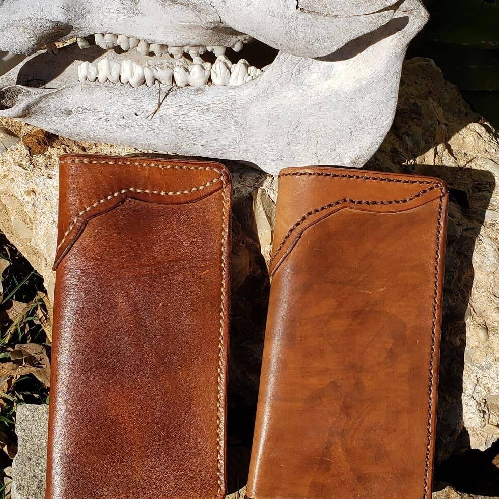 Custom Leather Long Wallet Roper Wallet EDC Wallet - Etsy