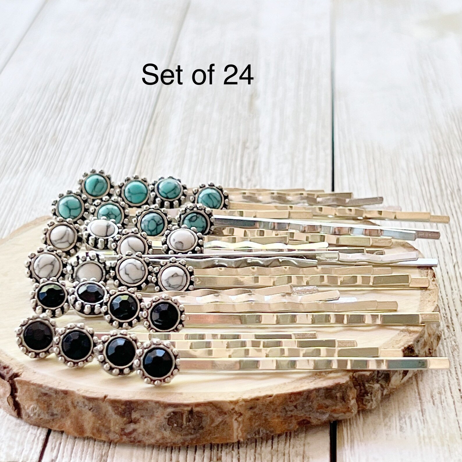 Boho Turquoise Hair Pin, Western Hair Pin, Cowgirl Hair Pin, Decorative ...