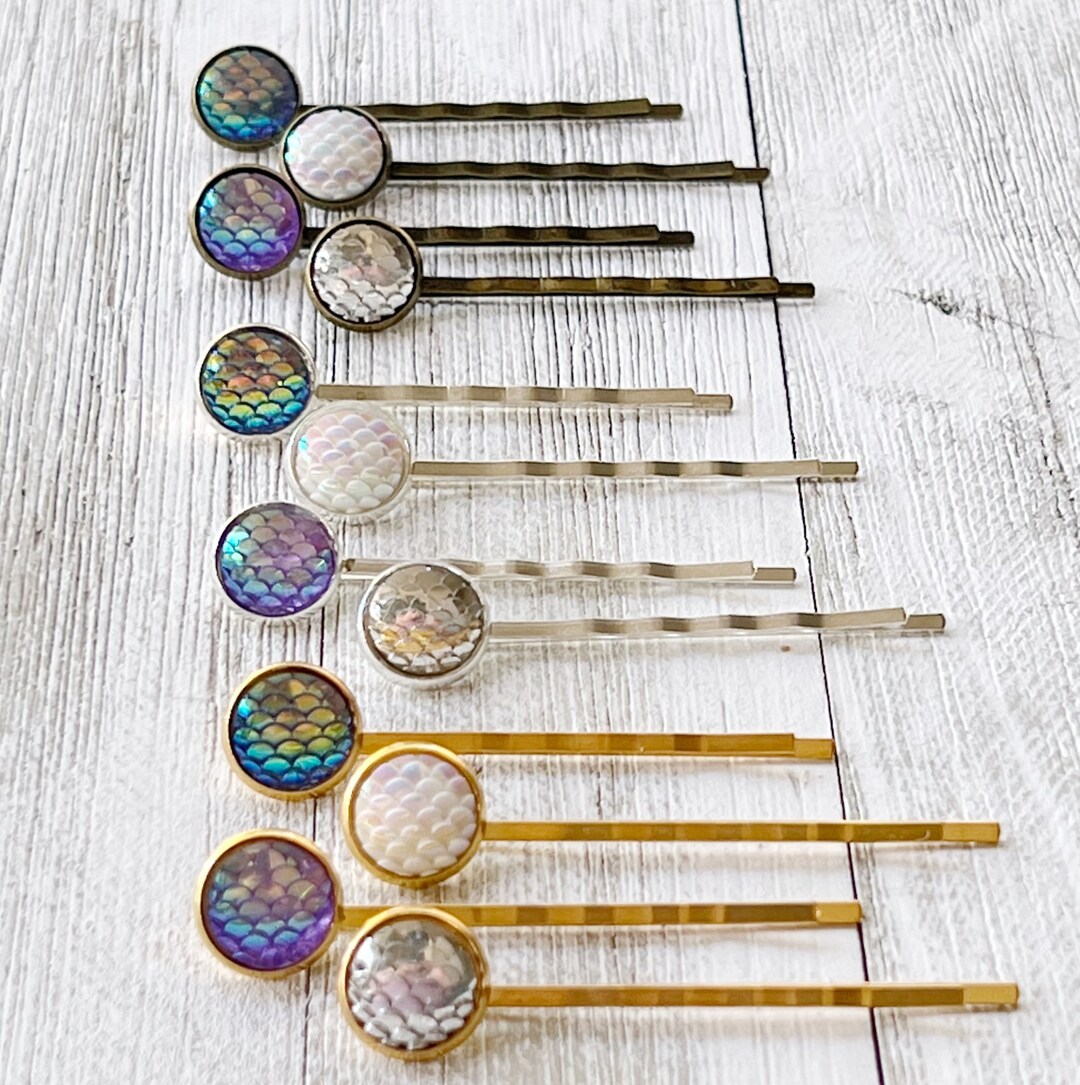 Mermaid Hair Pins, Beach Hair Pins, Mermaid Bobby Pins, Sea Shell Bobby ...