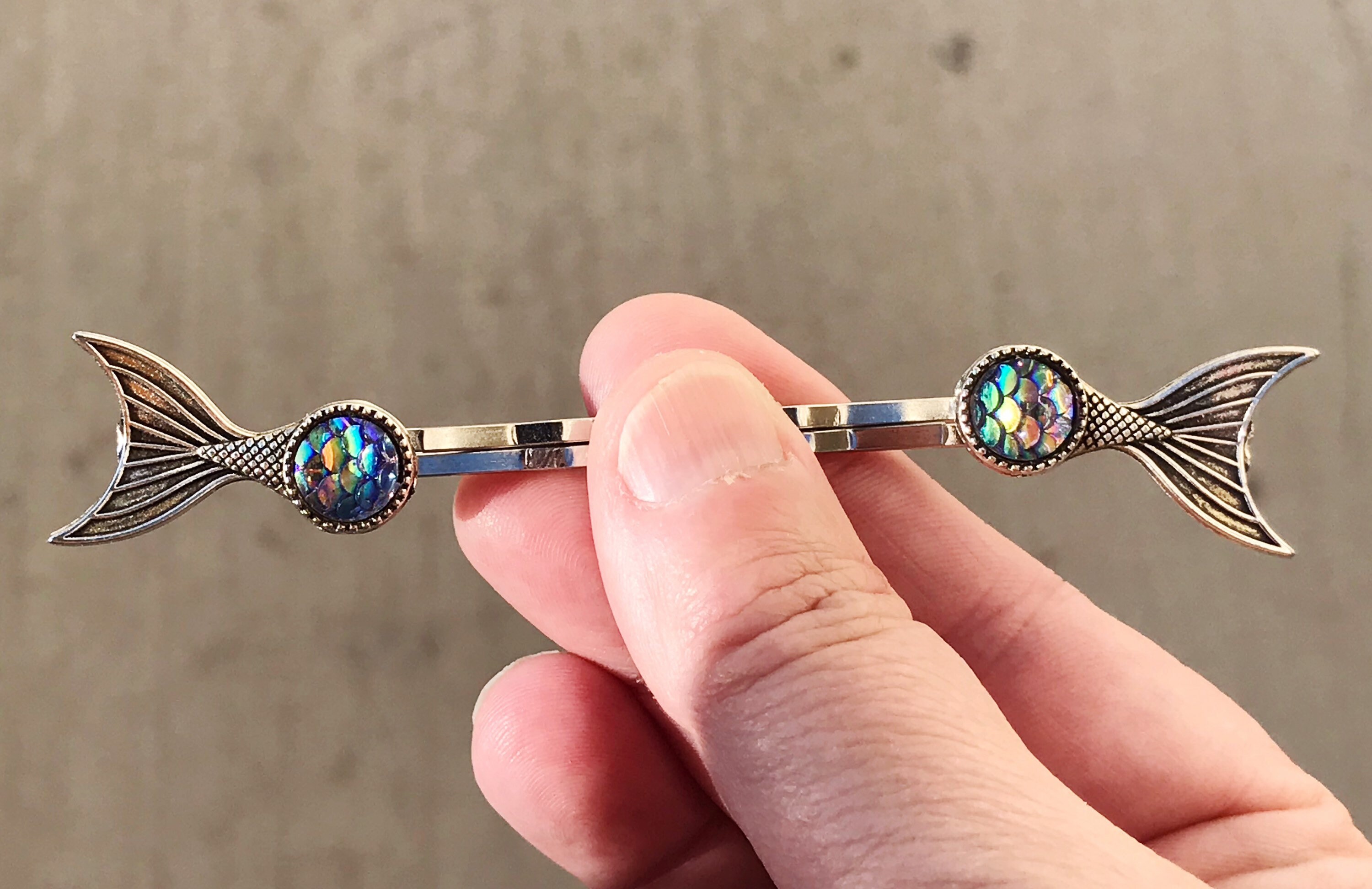 Mermaid Hair Pins Beach Hair Pins Mermaid Bobby Pins Sea | Etsy