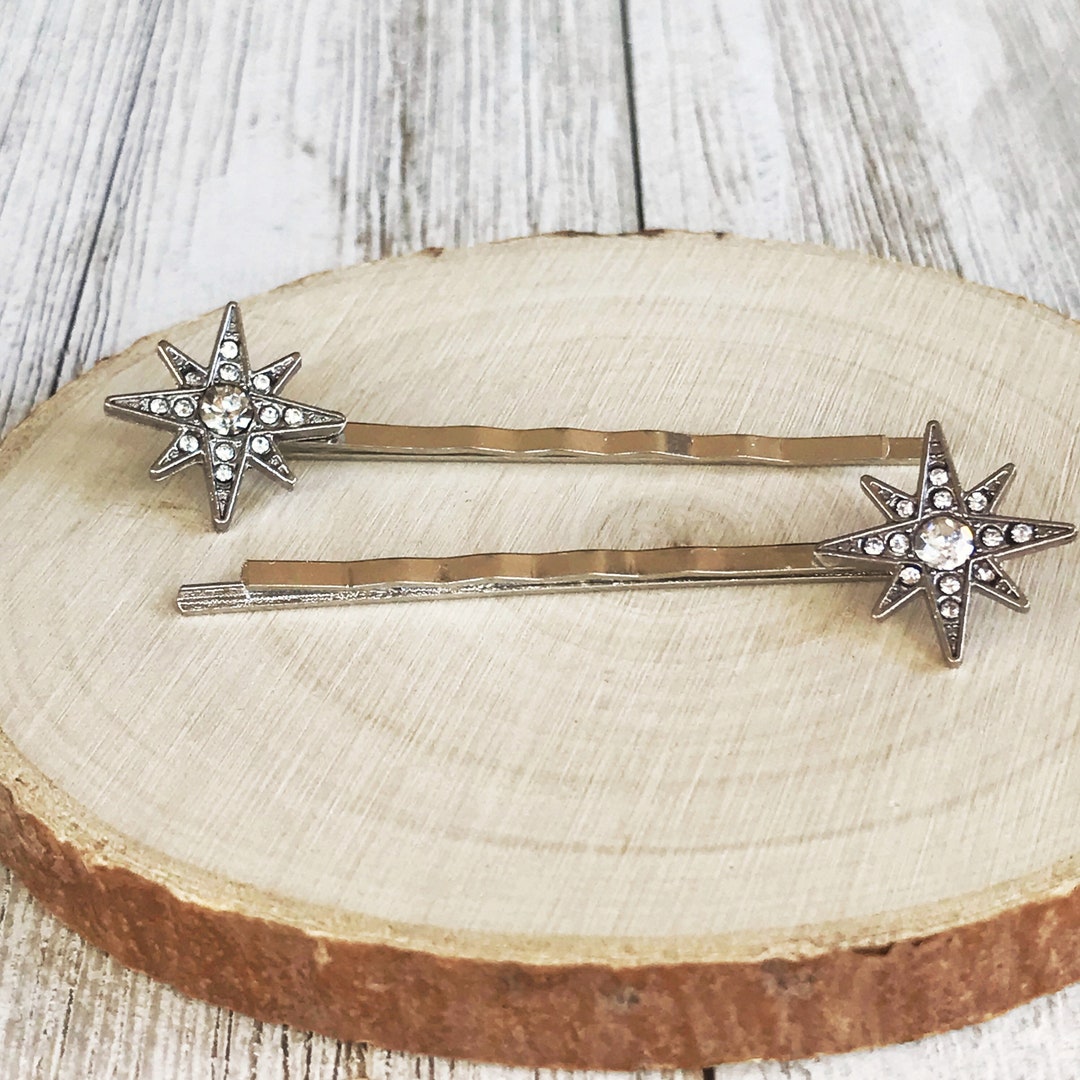 Snowflake Hair Pins, Christmas Hair Pins, Winter Hair Pin, Womens Hair ...