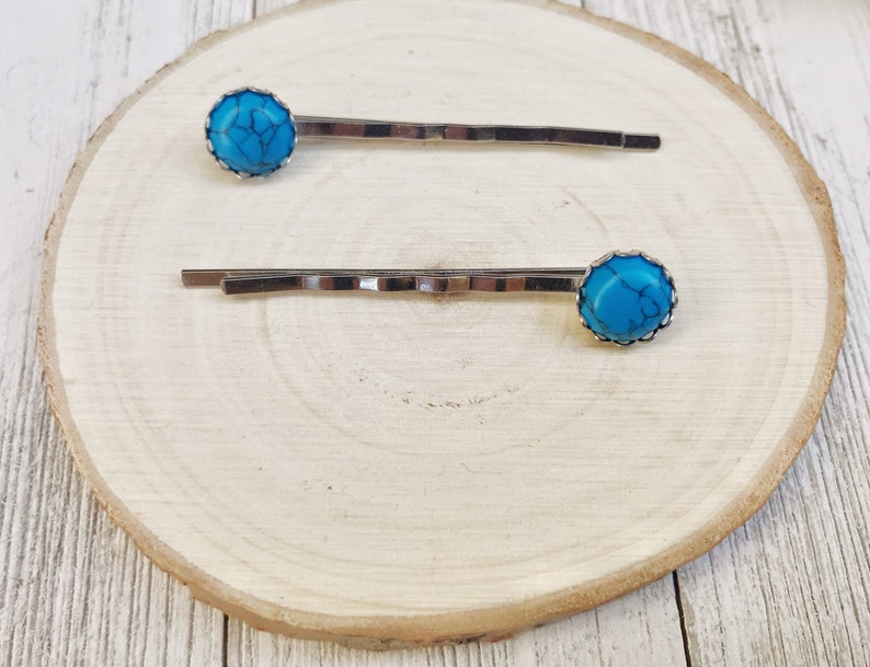 Boho Turquoise Hair Pin Western Hair Pin Cowgirl Hair Pin - Etsy
