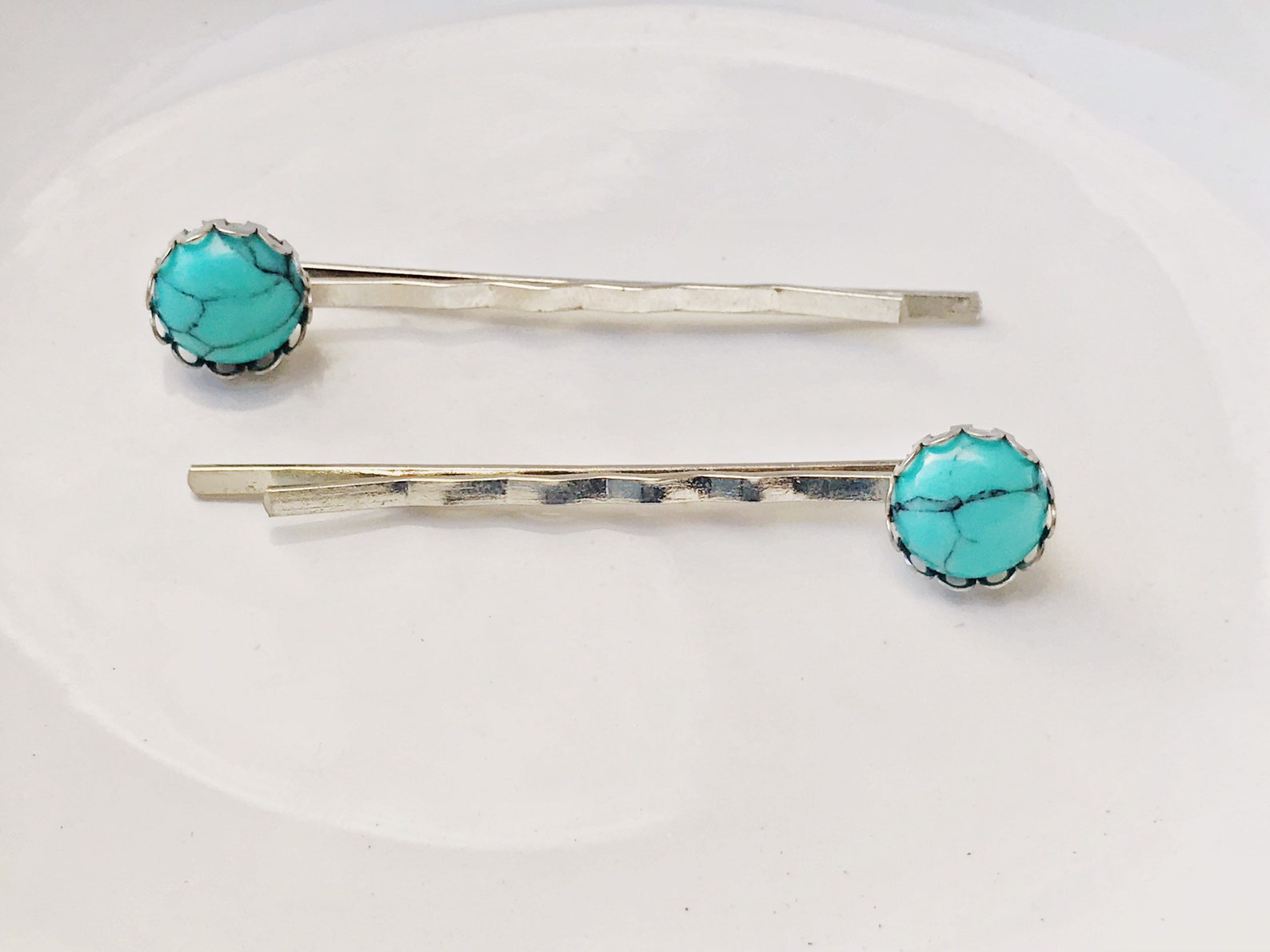 Boho Turquoise Hair Pin, Western Hair Pin, Cowgirl Hair Pin, Decorative ...