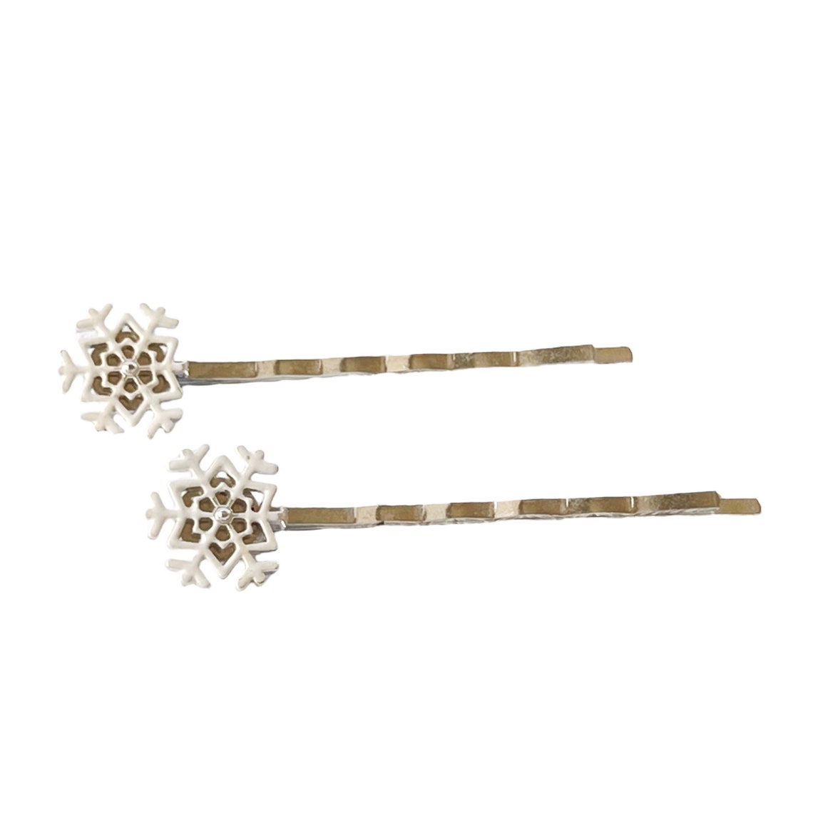 Snowflake Hair Pin, Christmas Hair Pin Winter Hair Pin, Festive Xmas ...