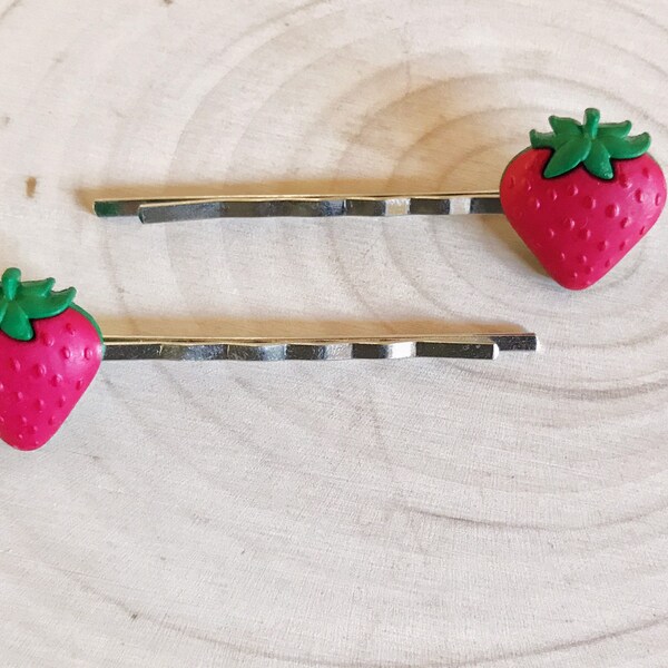 Food Hair Pins - Etsy