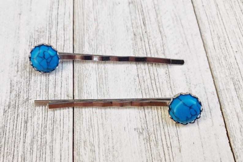 Boho Turquoise Hair Pin Western Hair Pin Cowgirl Hair Pin - Etsy